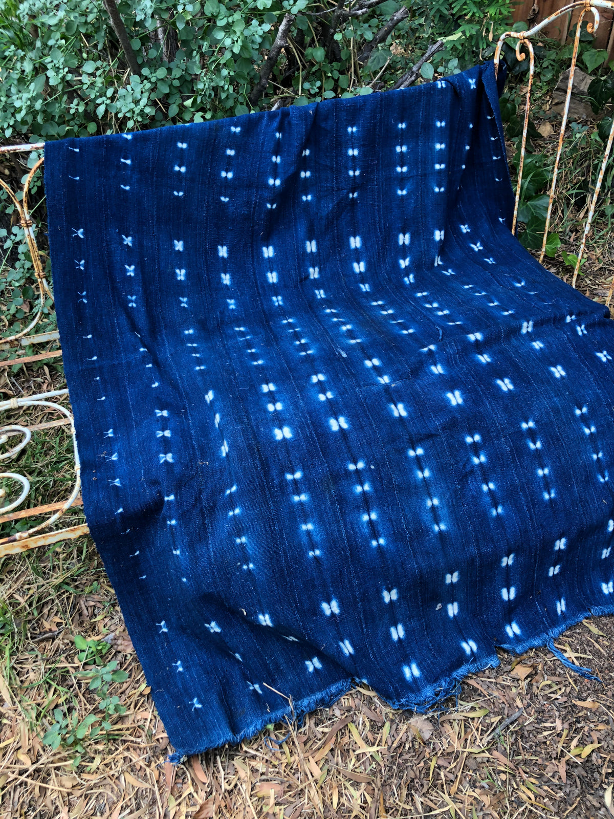 Indonesian Indigo Throw – Tavin Boutique